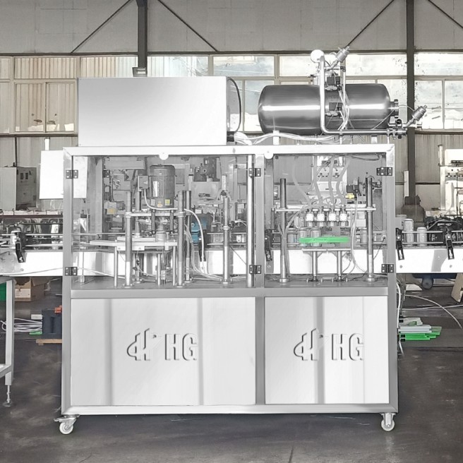 600CPH(10CPM) Beer Canning Machine